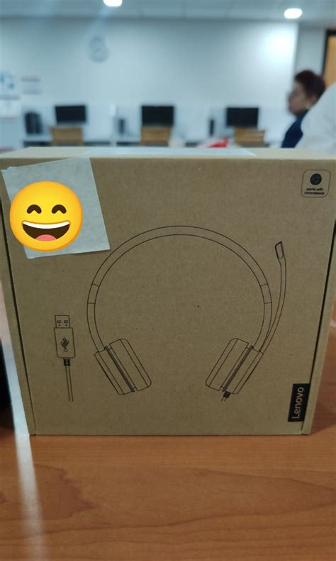 Lenovo Stereo Usb Headset Audio Headphones Headsets On Carousell