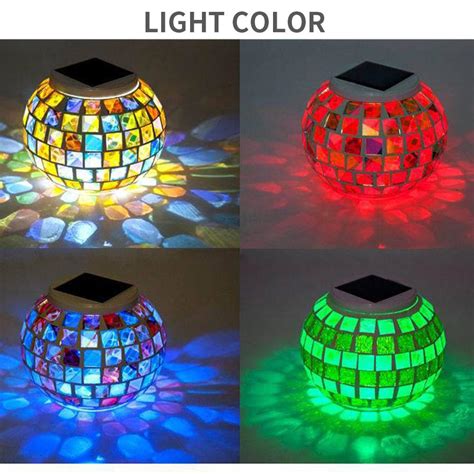 Durable Solar Light Glass Walkway Lights Security Vicedeal