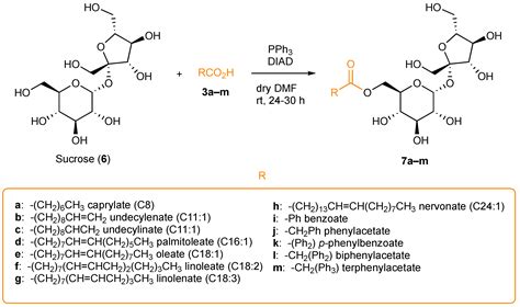 Sugar Based Monoester Surfactants Synthetic Methodologies Properties