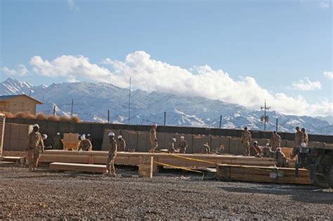 1151st Engineers Build New B Huts On Fob Lightning Article The United States Army
