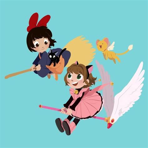 Pin By O Ba On Magical Girl Sakura Anime Witch Anime