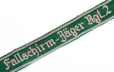 Fallschirm Jager Regiment 2 Cufftitle