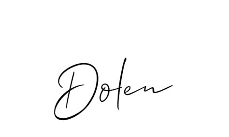 77 Dolen Name Signature Style Ideas Great Esignature