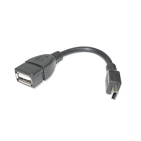 Car Mp Mini Usb Male To Usb Female Port Adapter Aux Jack Audio Input Cord Cable