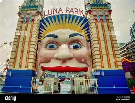 Luna Park Amusement Park Luna Park Melbourne Map Btguwf
