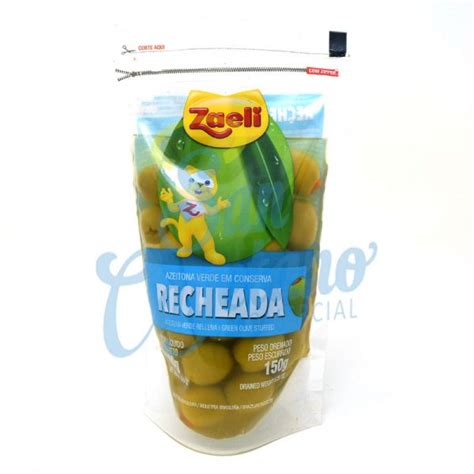 Aceituna Verde Rellena Zaeli 300gr 24