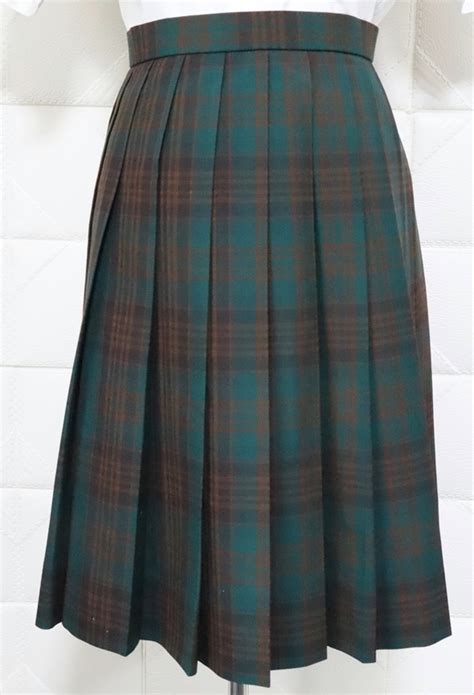 制服市場 千葉県 私立 国府台女子学院高校 制服 夏服 チェックスカート コシノヒロコ