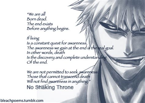 Tensa Zangetsu Quotes Bleach Tensa Zangetsu And Ichigo Kurosaki By