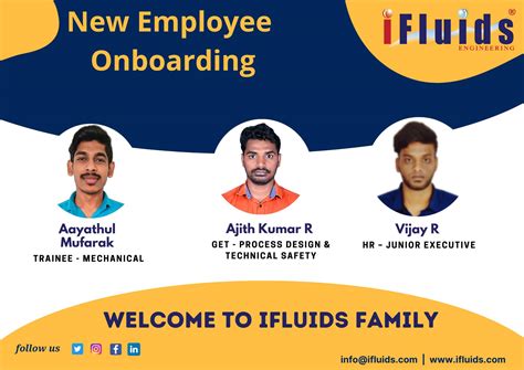 Congratulations On Joining Ifluids Ifluids Engineering