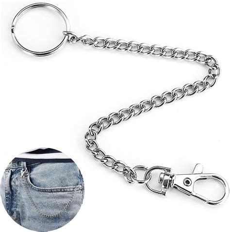 Jowsug Brieftasche Kette Punk Schlüsselanhänger Biker Trucker