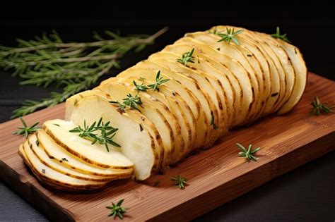 Premium AI Image | Potato slices