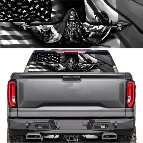 Tobethay Rear Window Decals For Trucks 65x22 In Back