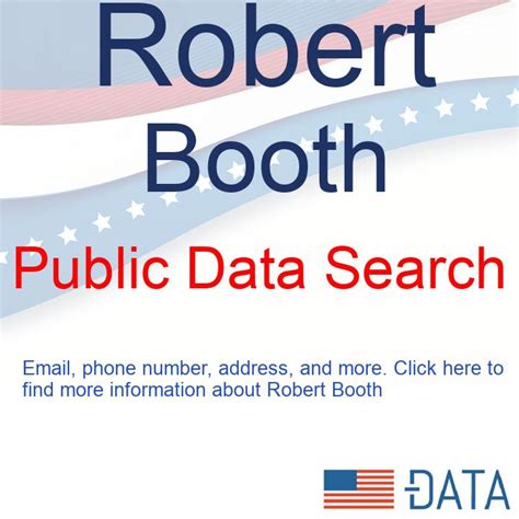 Robert Booth Public Data Found