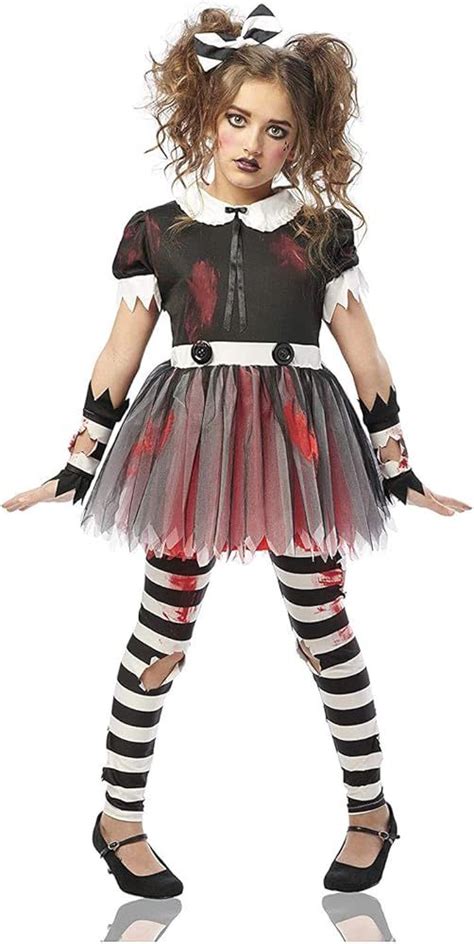 Best 12 Forever Young Girls Zombie Creepy Dead Doll Fancy Dress