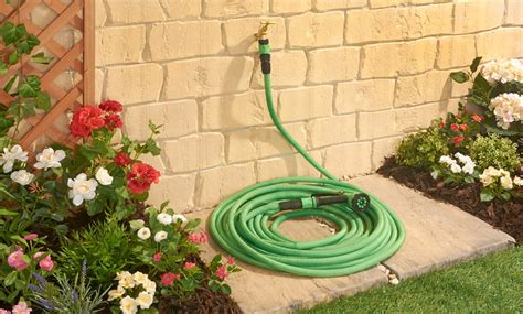 Up To 73 Off Expanding Hose With Sprayer Groupon