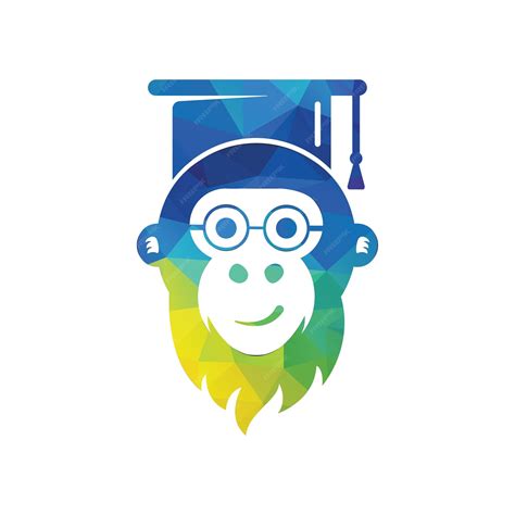 Premium Vector Monkey Vector Logo Design Cute Monkey Logo Vector Design