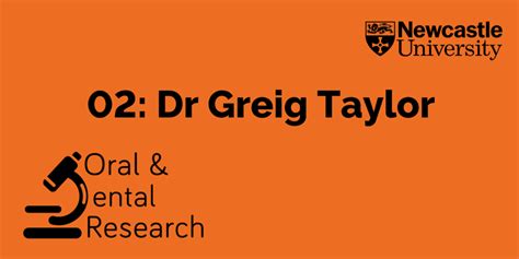 Episode Two Greig Taylor Oral And Dental Research Podcast