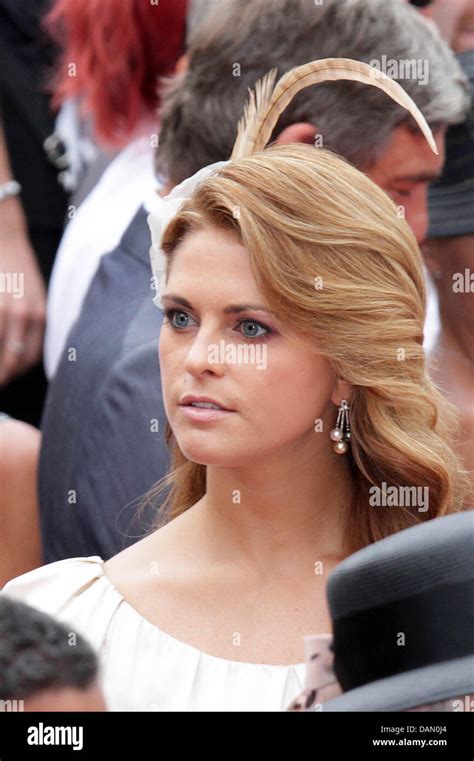 Swedish Princess Madeleine Leave After The Religious Wedding Of Prince