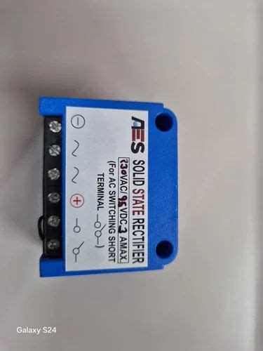 4amp 96 Vdc Solid State Brake Rectifier 230vac 95vdc Full Wave Single Phase At Rs 410piece