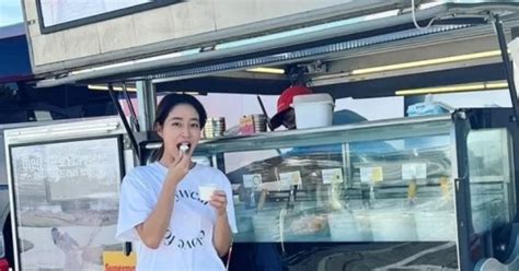 이병헌♥이민정 더위 녹이는 늘씬 몸매아이스크림 먹는 여신 리포트컷