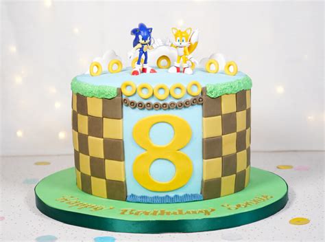 Sonic And Tails 8th Birthday Cake Cakey Goodness