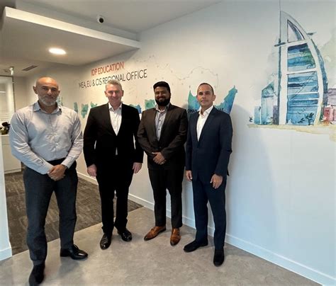 Honored To Receive The Visit Of His Excellency Bernard Lynch Australia Ambassador For Jordan