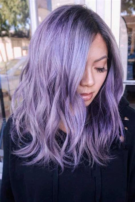 20 Light Purple Hair Color Ideas Light Purple Hair Pastel Purple