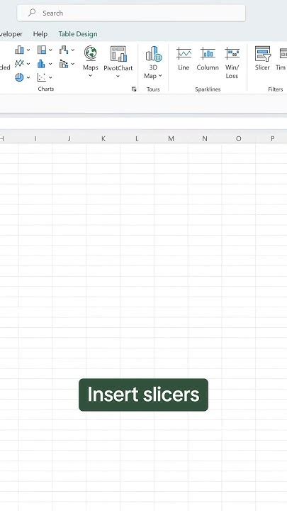 Slicer Use In Exce Slicer L Exceltips Exceltricks Youtubeshorts