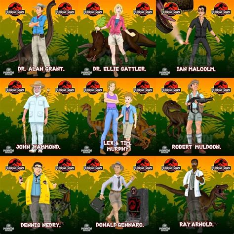 All Humans In Jurassic Park 1993