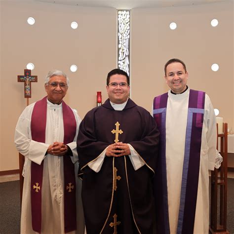 Diocese Of San Bernardino During Our Daily Mass We Welcomed Father