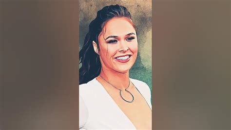 مصارعة وممثلة هوليوود Ronda Rousey روندا روزي Youtube