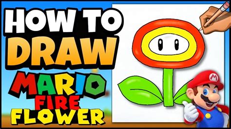 How To Draw Fire Flower