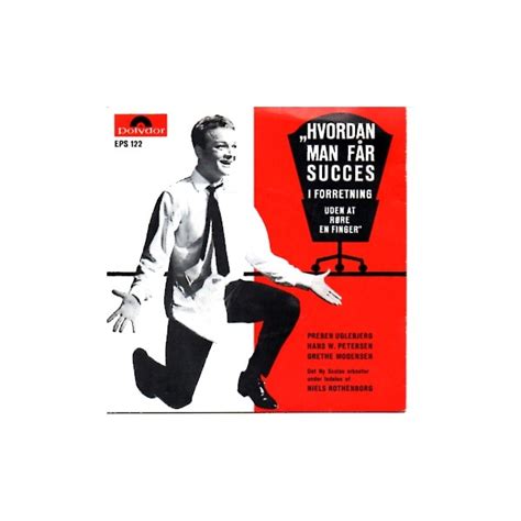 Preben Uglebjerg Hvordan Får Man Succes Ep 1964 Norge Vinylportalendk