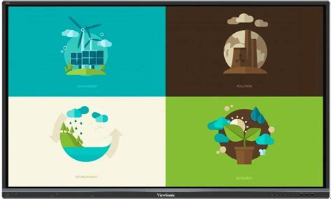 View Sonic Digital Classroom Panel Ifp6550 3 Size 65 Inch At ₹ 105000