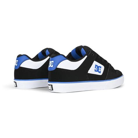 Dc Pure Skate Shoes Black Blue White Supereight