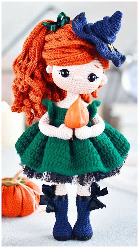 Amigurumi Halloween Witch Free Pattern Halloween Crochet Halloween