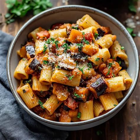 Roasted Eggplant Pasta A Flavorful And Satisfying Vegetarian Dinner