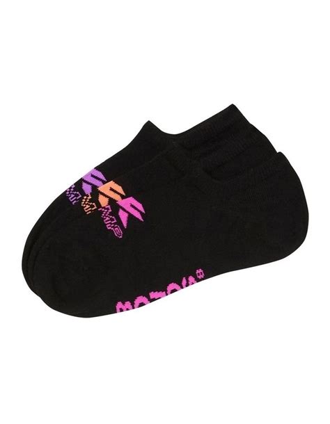 Bonds Womens X Temp No Show Socks 3 Pack In Black Myer
