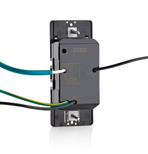 Decora Motion Sensor In Wall Switch Auto On 2a Single Pole Dos02 Leviton