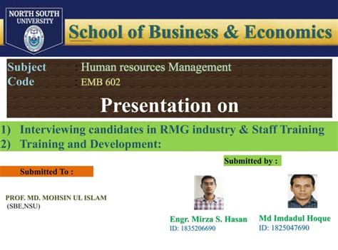 Hrm Presentation Ppt