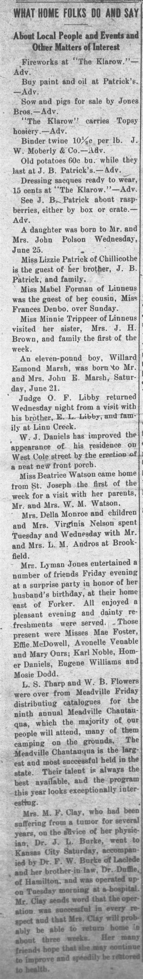 Willard Esmond Marsh ™