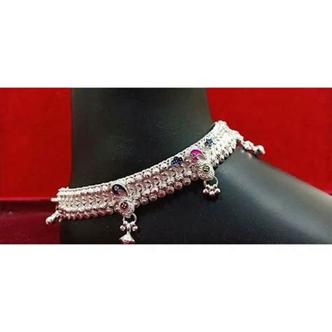 Ladies Silver Designer Anklet Packaging Box At ₹ 3500pair In Rajkot Id 20253377862