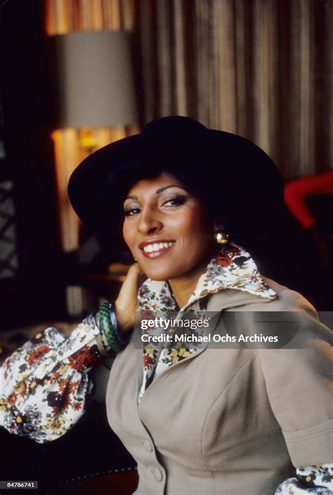 Actress Pam Grier Poses For A Photo On December 19 1973 In Los News