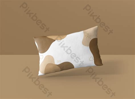 Soft Fabric Rectangle Pillow Mockup With Editable Psd Smart Layers