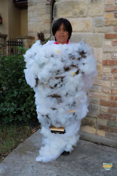 Tornado Costume Tutorial Halloween Diy Fairfield World Blog