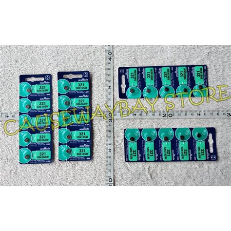 Jual Baterai Kancing 321 Murata Shopee Indonesia