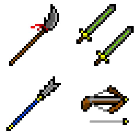 像素武器素材包 Pixel Weapons Pack