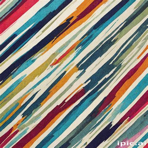 Vibrant Abstract Pattern With Bold Stripes In Varying Colors And Textures