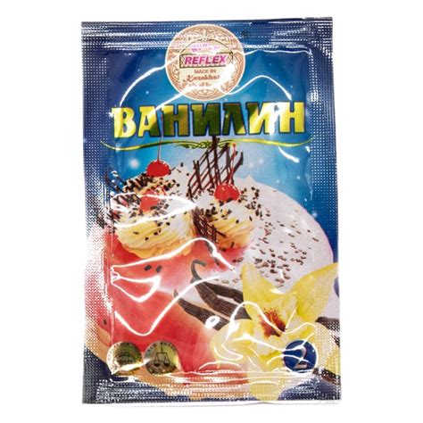 Ванилин Reflex 2гр Саше (Ќазаќстан/Казахстан) купить оптом — выгодная ...