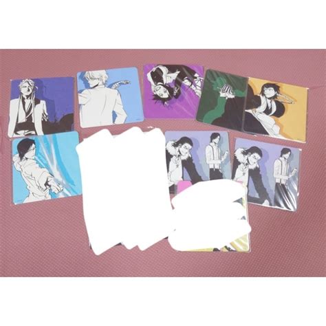 【bleach 死神】原畫展杯墊 明信片 藍染惣右介 浦原喜助 碎蜂 石田雨龍 蝦皮購物